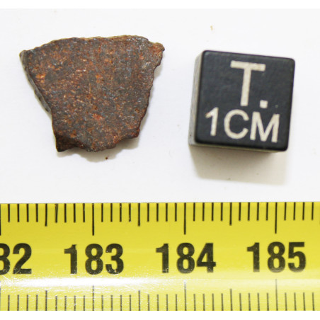 Tranche de Météorite NWA 778 dans une boite - Chondrite H3 ( 1.32 grs ...